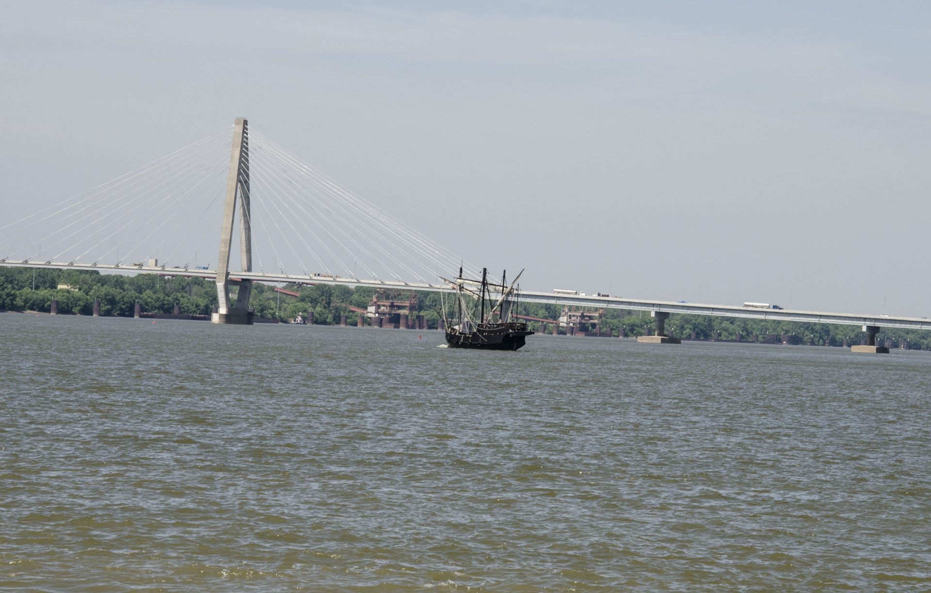 Photo Gallery: Pinta sailing solo on the Ohio River - Spencer County Online