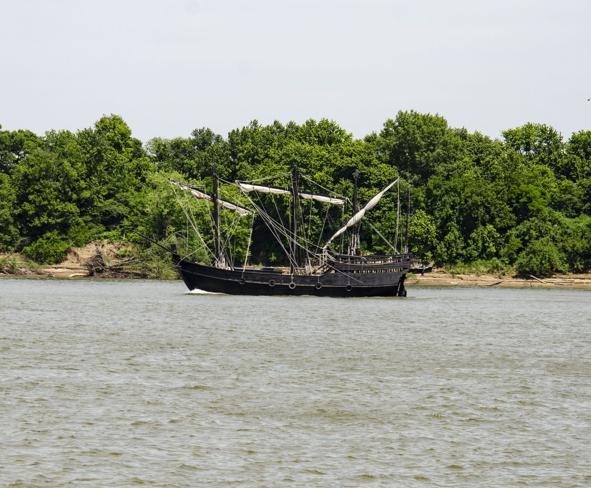 Photo Gallery: Pinta sailing solo on the Ohio River - Spencer County Online