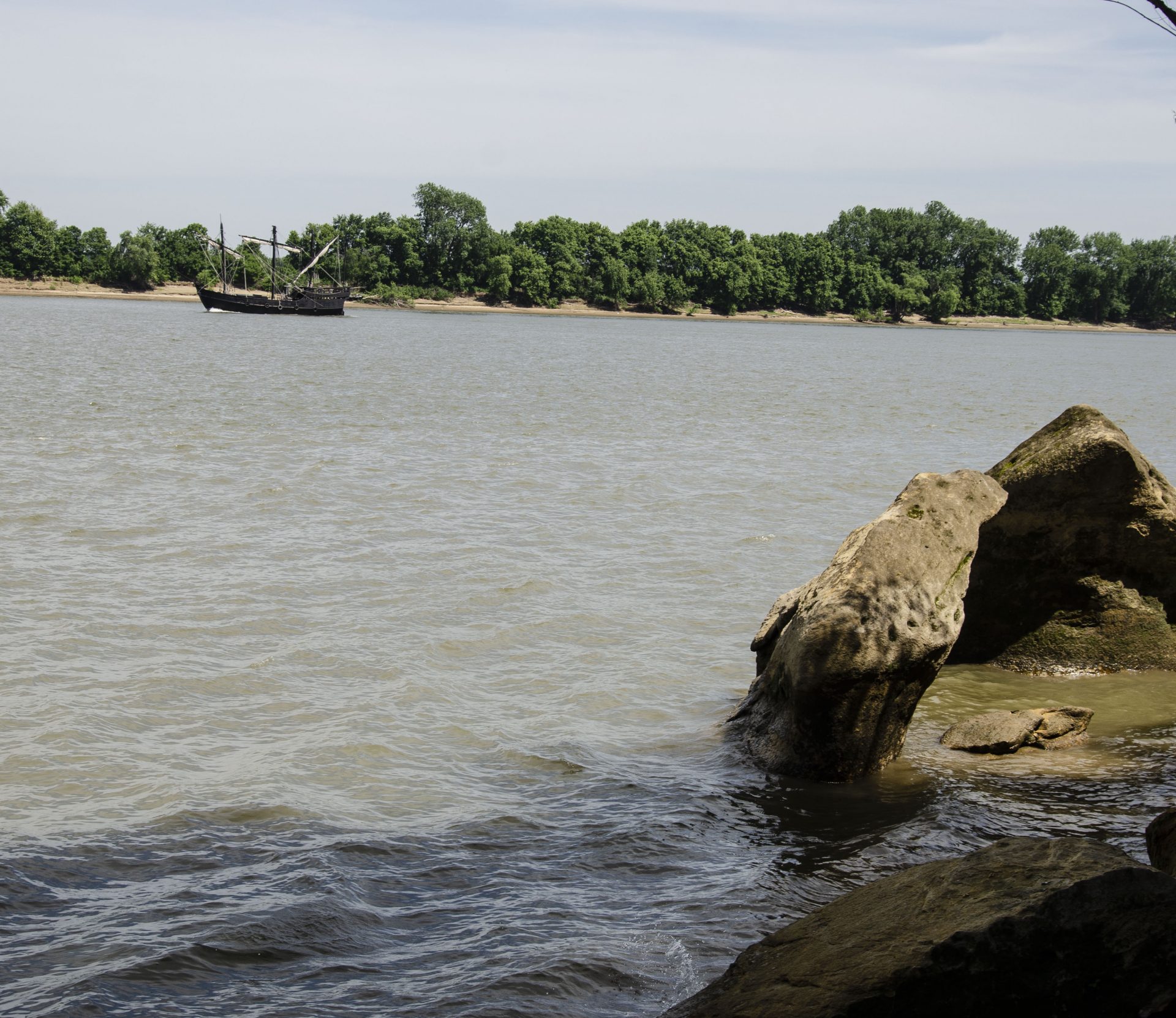 Photo Gallery: Pinta sailing solo on the Ohio River - Spencer County Online